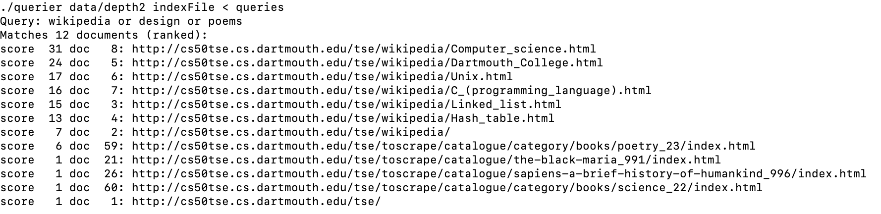 GitHub - zitongwu/Mini-Search-Engine