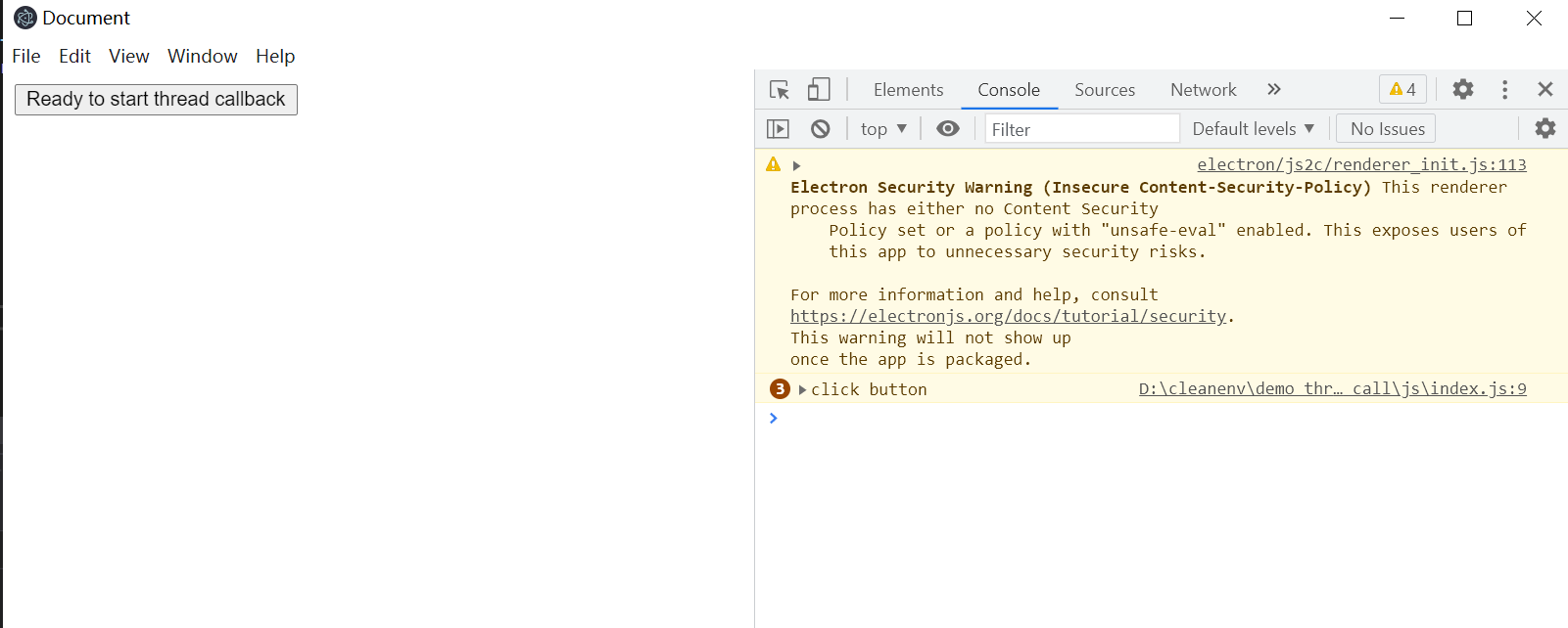 [Bug]: multiple event loop thread after reload page cause 'napi_call_threadsafe_function' event ...