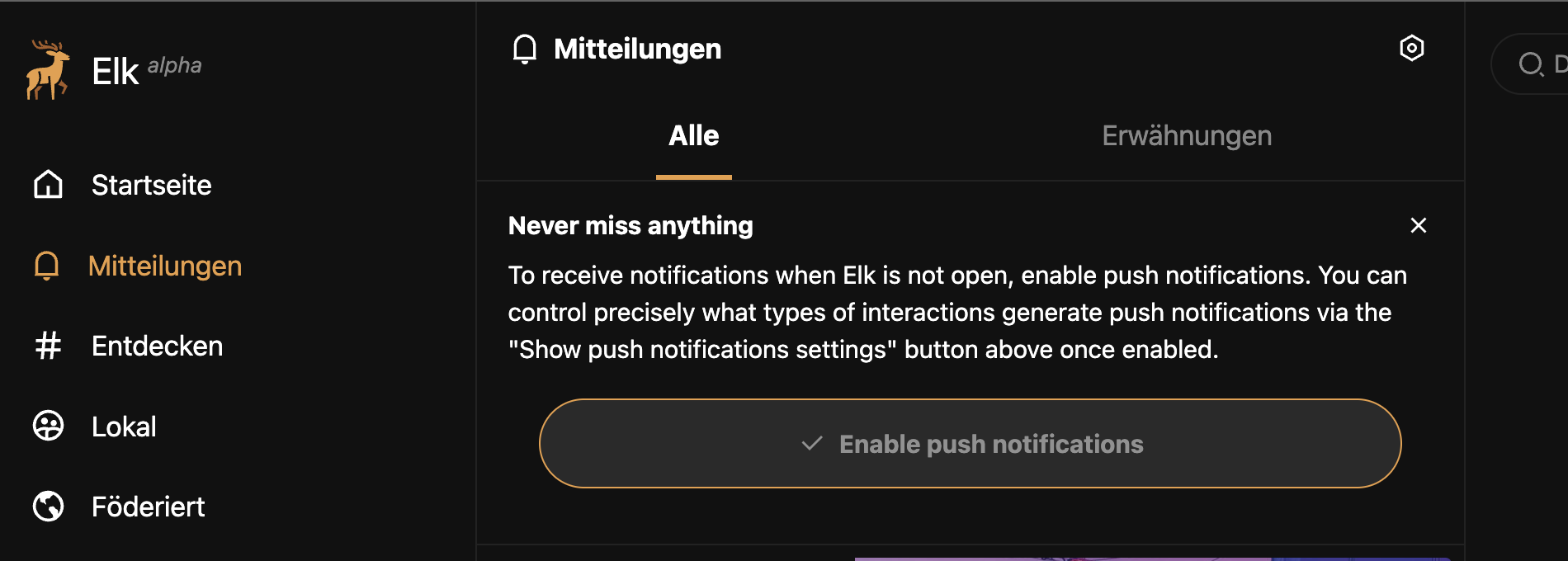 Push Notifications are buggy · Issue #536 · elk-zone/elk · GitHub