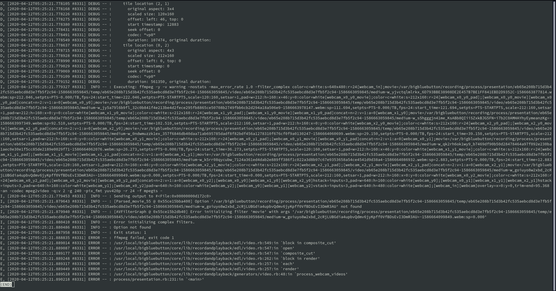 ffmpeg parsed movie not found · Issue #9393 · bigbluebutton ...