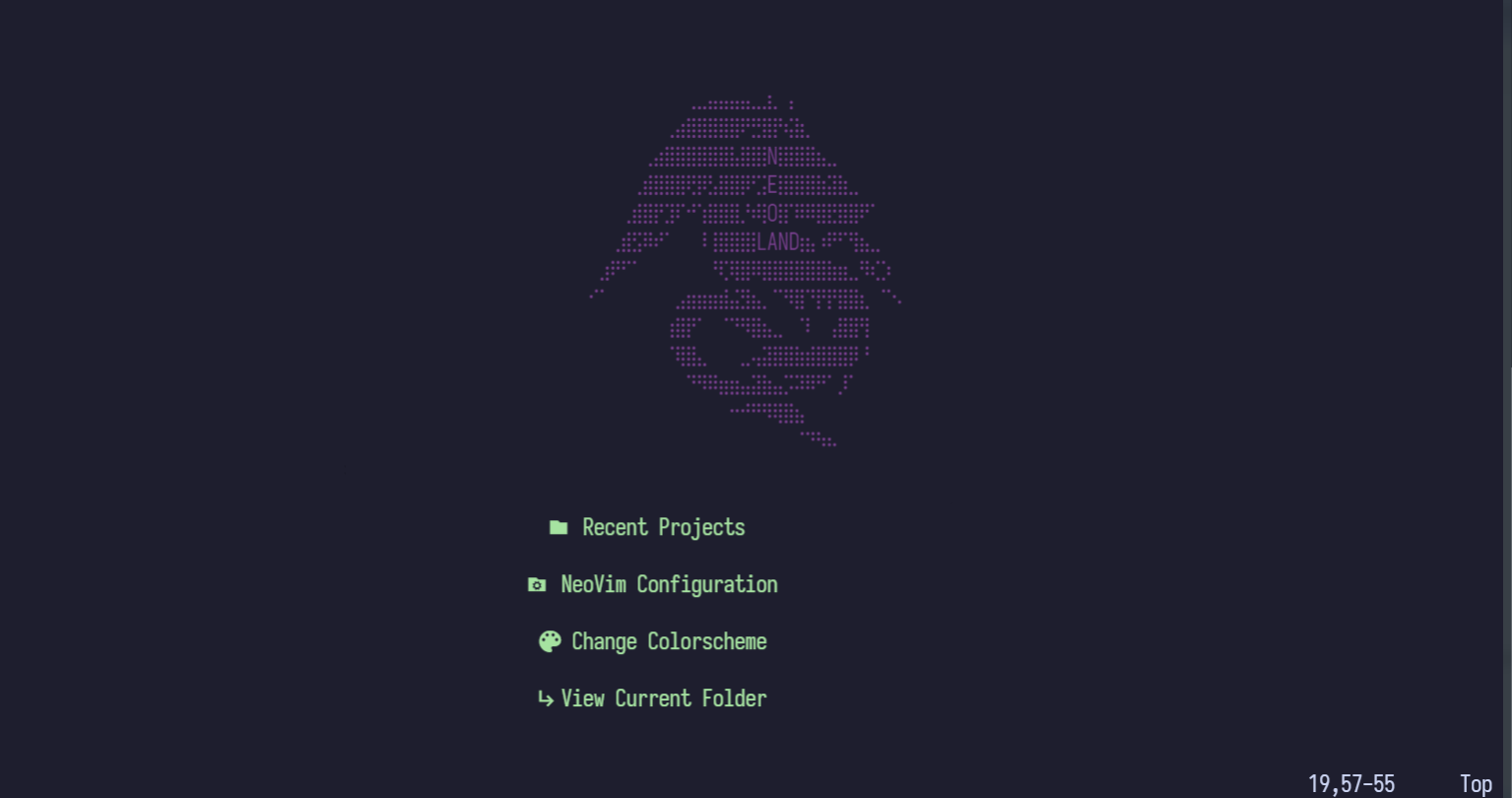 How can I align center to custom_center? · Issue #219 · nvimdev/dashboard-nvim · GitHub