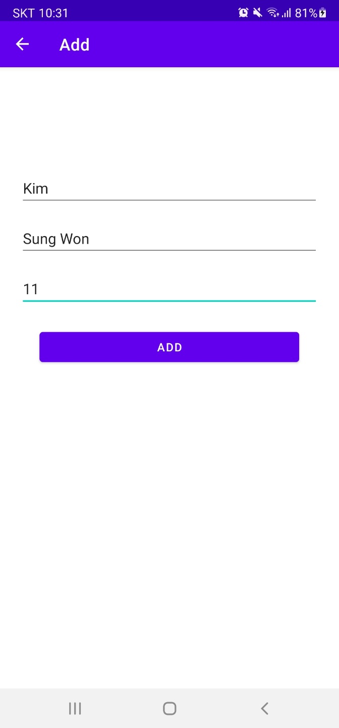 GitHub - SwKims/RoomDatabase: Roomdatabase pratice