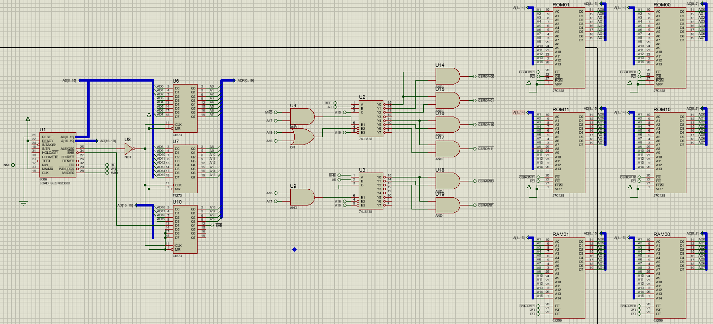 GitHub - A1A1G2/Ram_and_Rom: Ram and Rom example in proteus 8.6