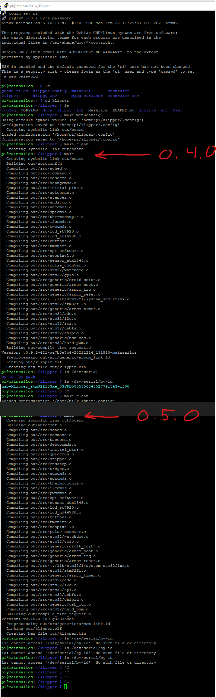 serial/by-id not returned with mainsail 0.5.0. · Issue #470 · mainsail-crew/mainsail · GitHub