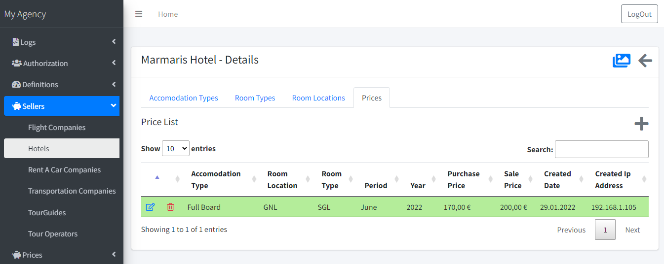GitHub - tayfunengin/TravelAgencyApp