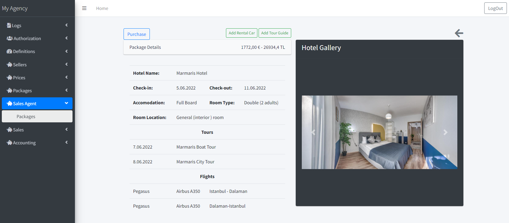 GitHub - tayfunengin/TravelAgencyApp