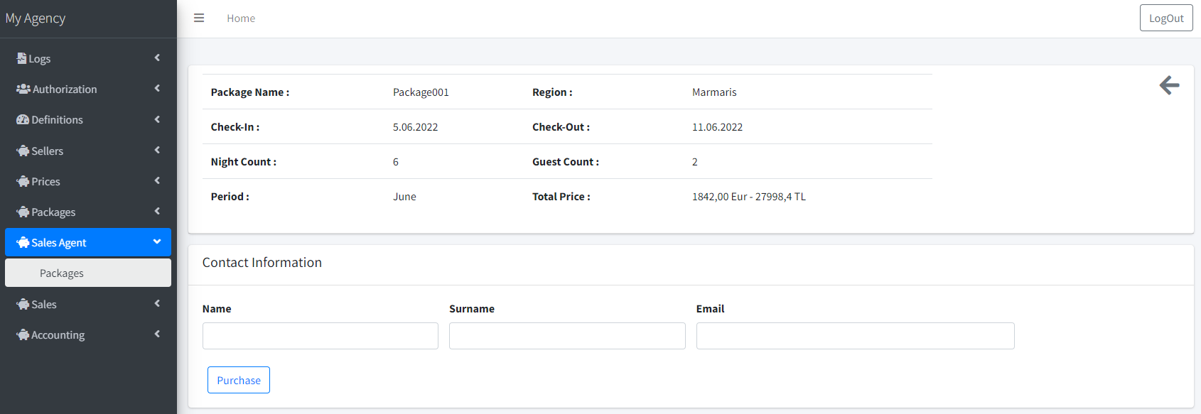 GitHub - tayfunengin/TravelAgencyApp