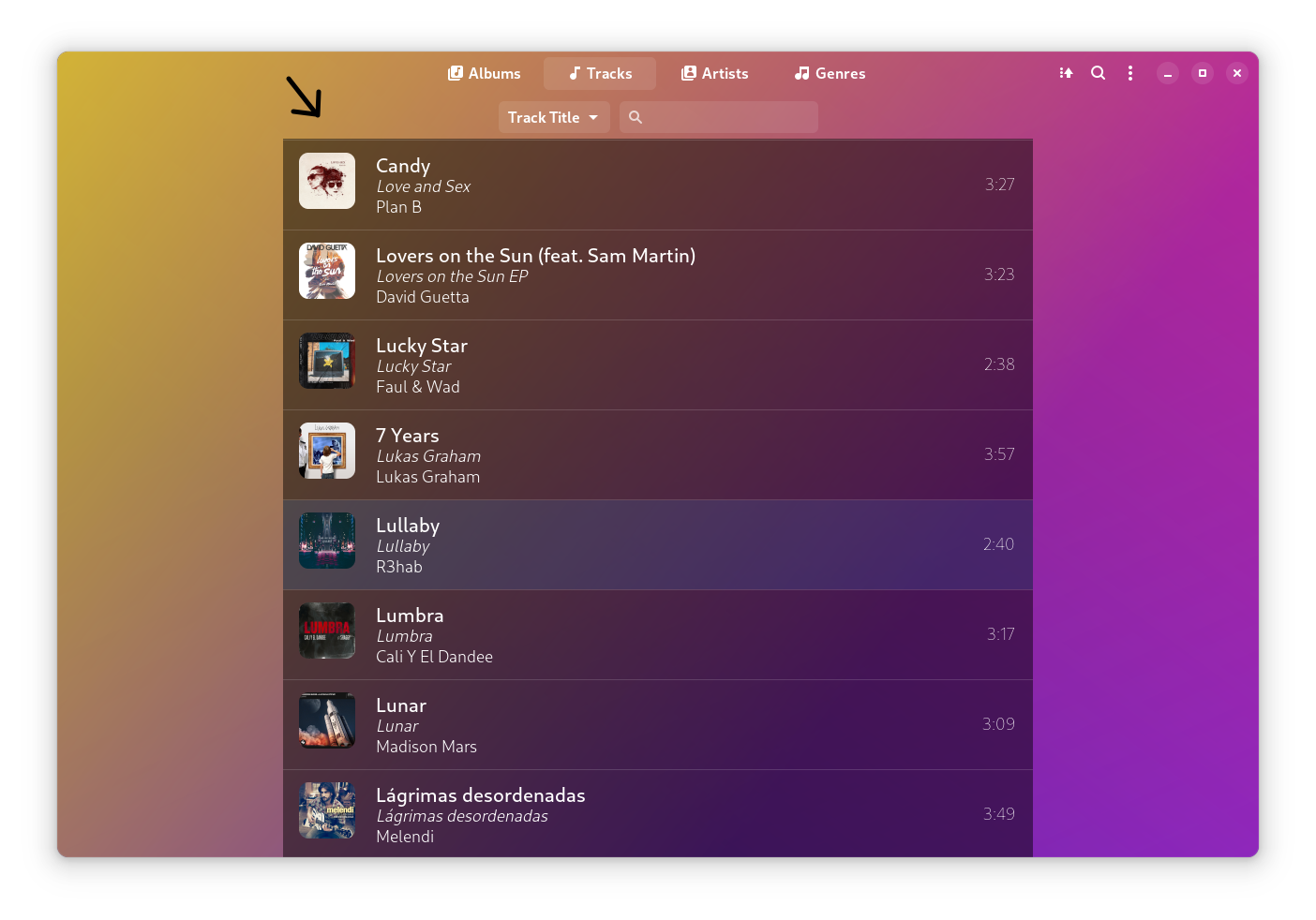 Add an option for shuffling the entire library · Issue #57 · nate-xyz/resonance · GitHub