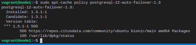 Where did the --group parameter go? · Issue #416 · hapostgres/pg_auto_failover · GitHub