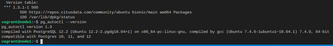 Where did the --group parameter go? · Issue #416 · hapostgres/pg_auto_failover · GitHub