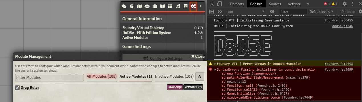 Does not function at all when foundry.js has CRLF as line endings · Issue #5 · manuelVo ...