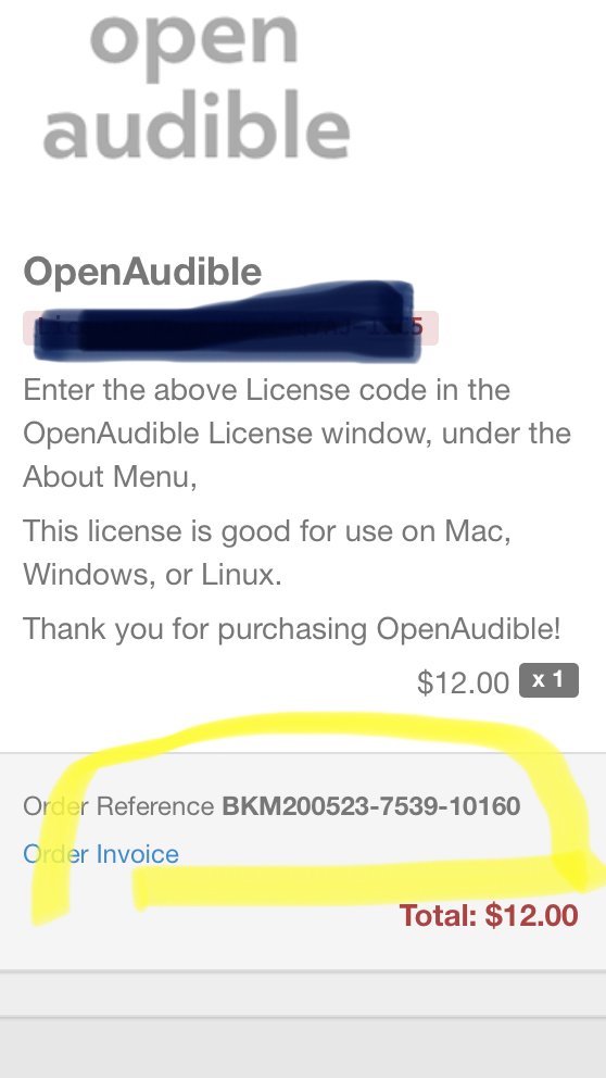 Help with "Invalid" License · Issue #459 · openaudible/openaudible · GitHub