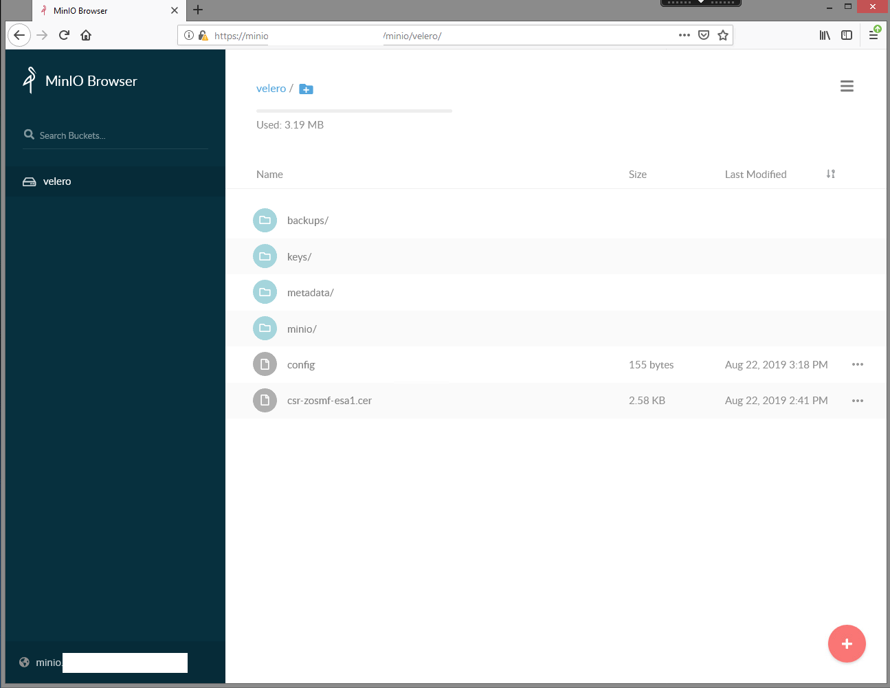 Velero backup create - Restic responds The specified key does not exist · Issue #1786 · vmware ...