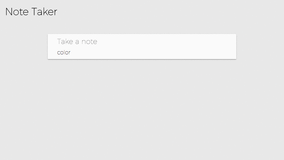 GitHub - tennisonchan/note-taker