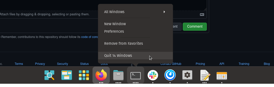Quit button missing from GNOME dash icons · Issue #528 · pop-os/pop · GitHub