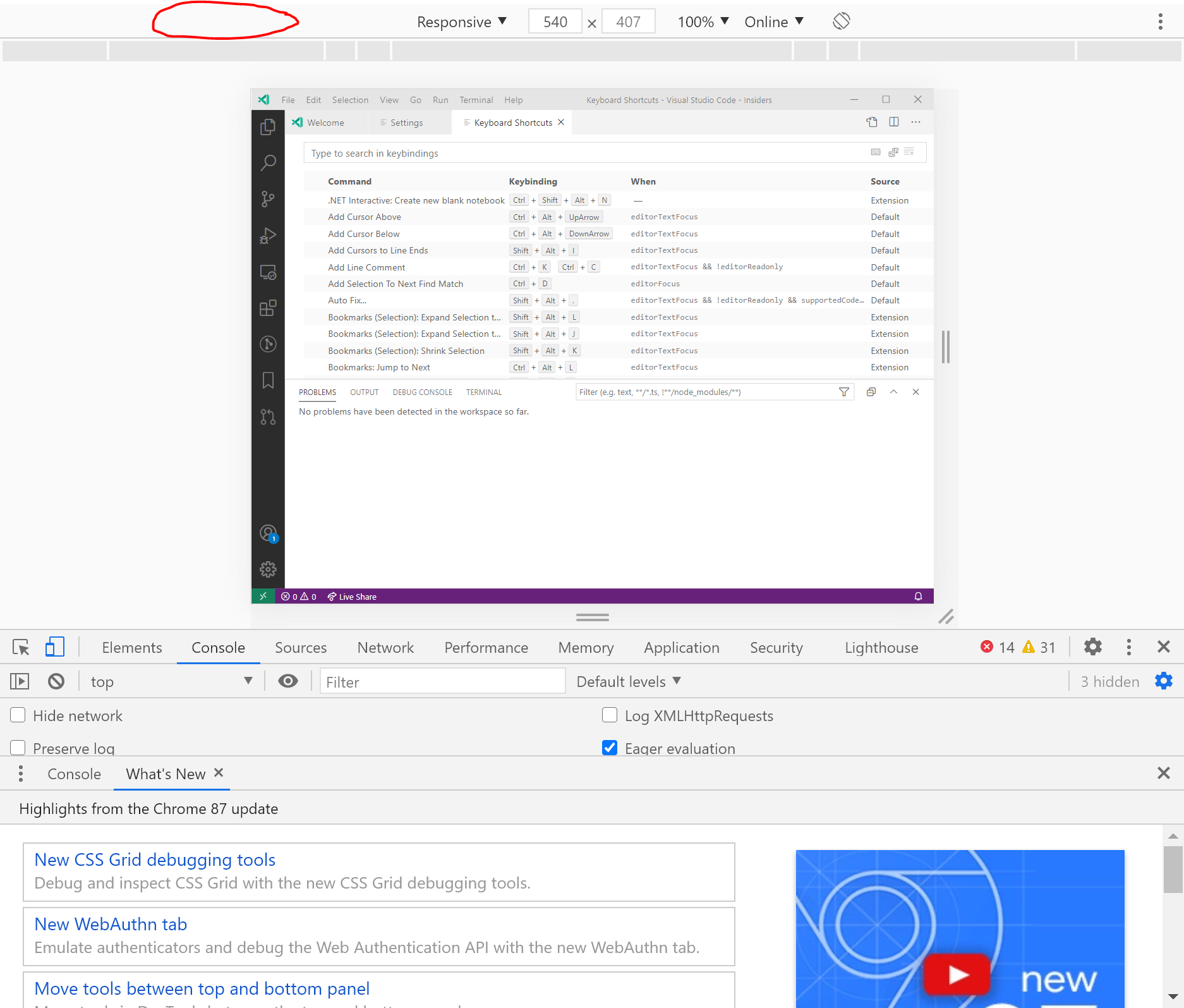 Devtools Not Draggable · Issue 114058 · Microsoftvscode · Github 