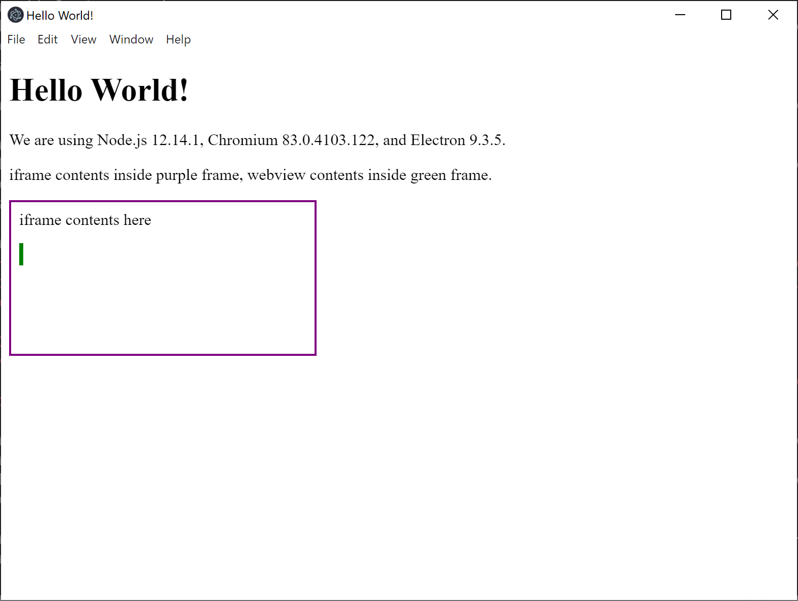 Content Of A Webview Inside Of An Iframe Doesnt Render · Issue 27720 · Electronelectron · Github