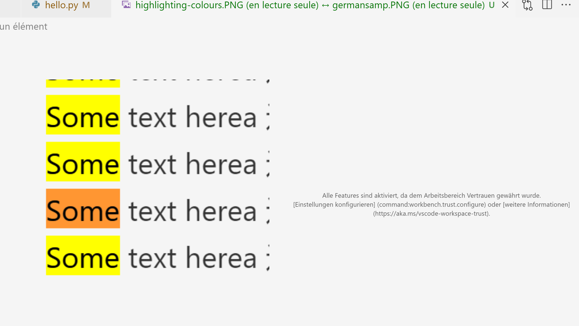 Add a border between sides of the binary diff editor · Issue #128051 · microsoft/vscode · GitHub