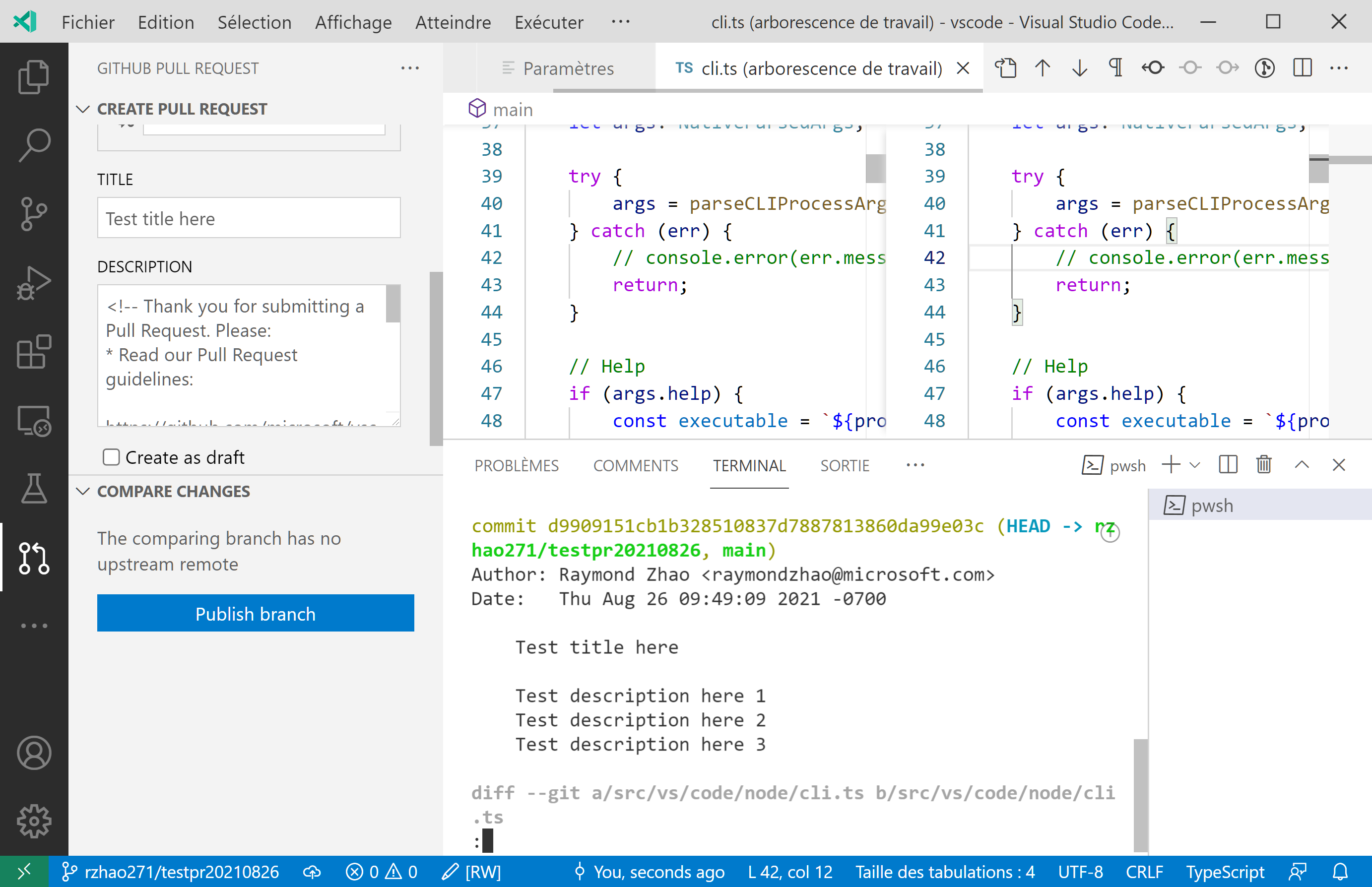 PR description should auto fill when the PR is a single commit · Issue ...