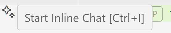 Inline Chat Sparkle Has No Hover · Issue 195994 · Microsoftvscode · Github