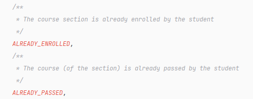ReferenceStudent 中的enrollCourse的问题描述 · Issue #113 · NewbieOrange/SUSTech-SQL-Project2-Public ...