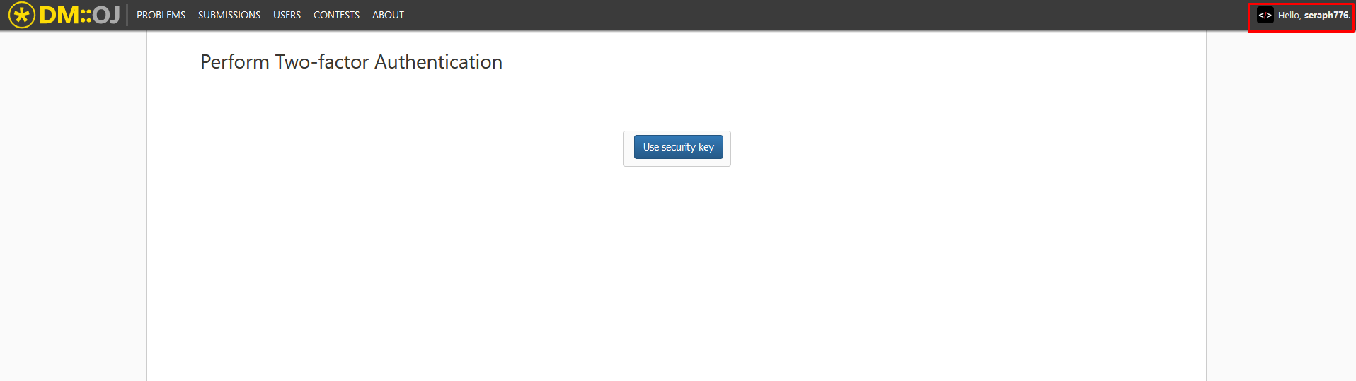 Locked out of Account · Issue #1967 · DMOJ/online-judge · GitHub