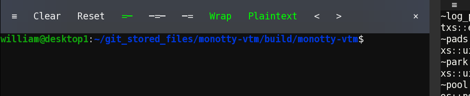 Moving slider between panes cause Terminal to duplicate lines. · Issue #217 · directvt/vtm · GitHub