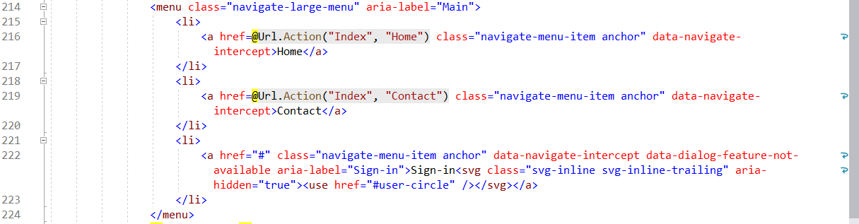 Braces and brackets are not coloured in vbhtml or html files · Issue #72 · madskristensen ...