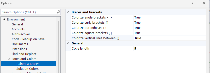 Braces and brackets are not coloured in vbhtml or html files · Issue ...