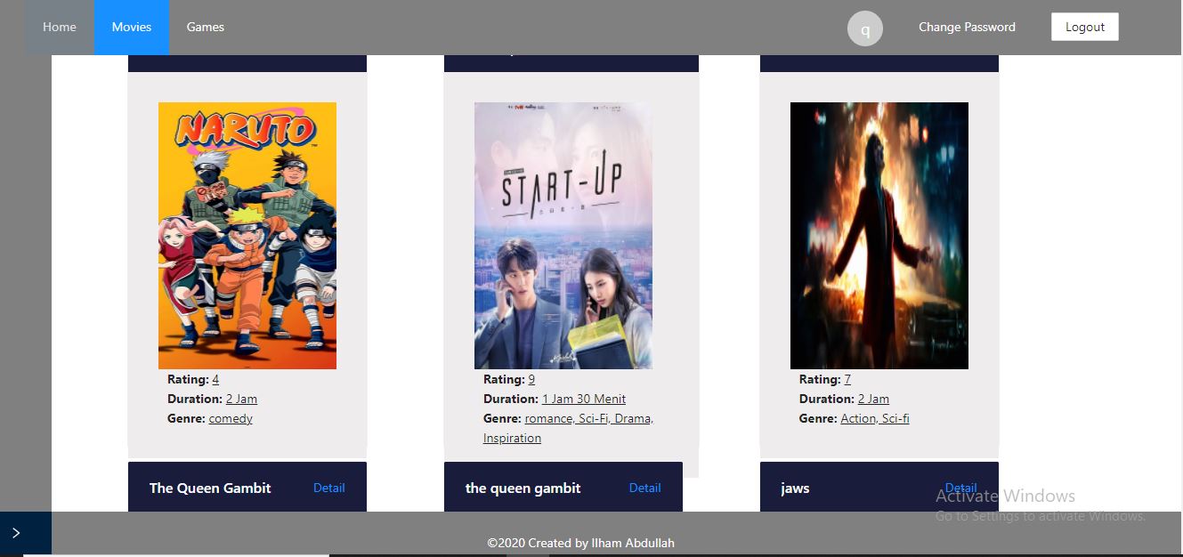 GitHub - ilhamabdlh/FP-Sanbercode-Reactjs-Batch18: Project Movie List Sanbercode Academy