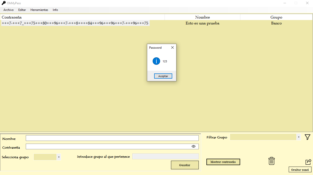 GitHub - FranHH/OhMyPass: Aplicación de escritorio para gestionar contraseñas de forma segura ...