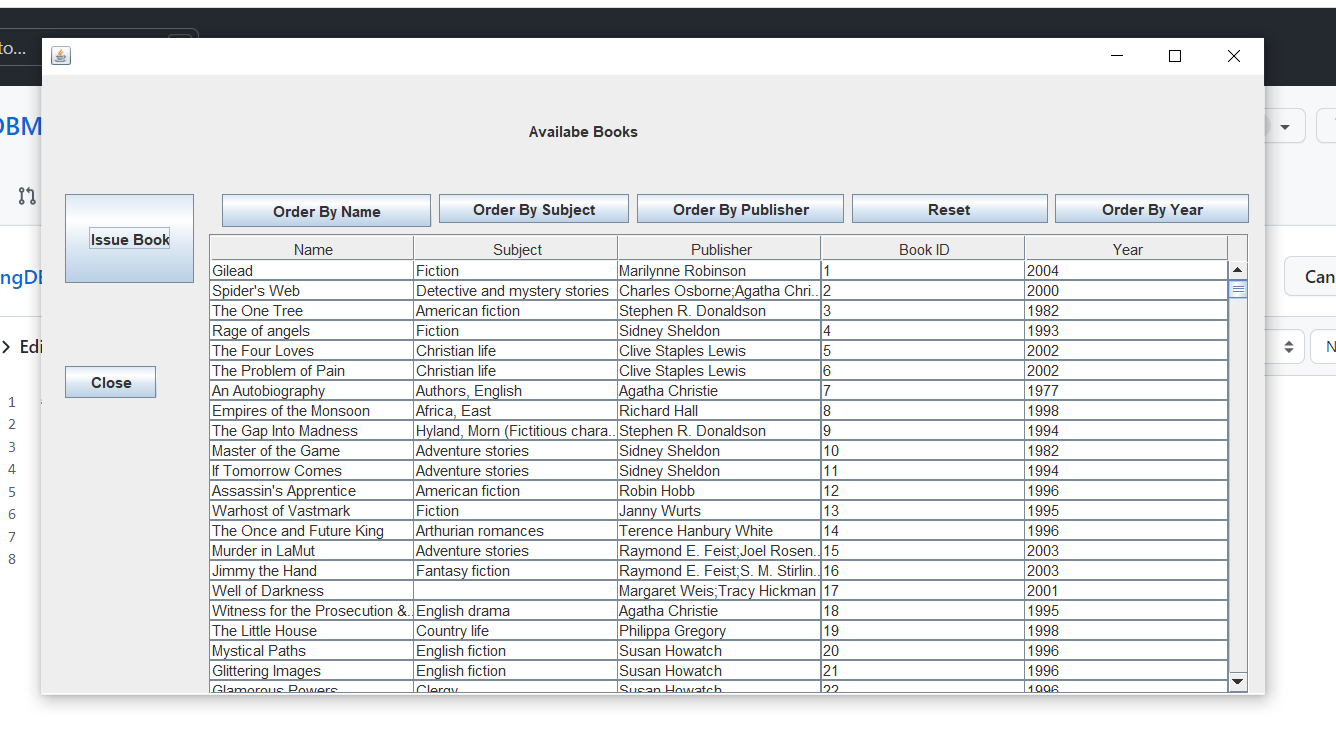 GitHub - Roahn/SwingDBMS