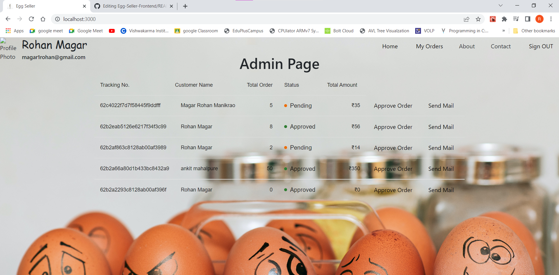 GitHub - Roahn/Egg-Seller-Frontend