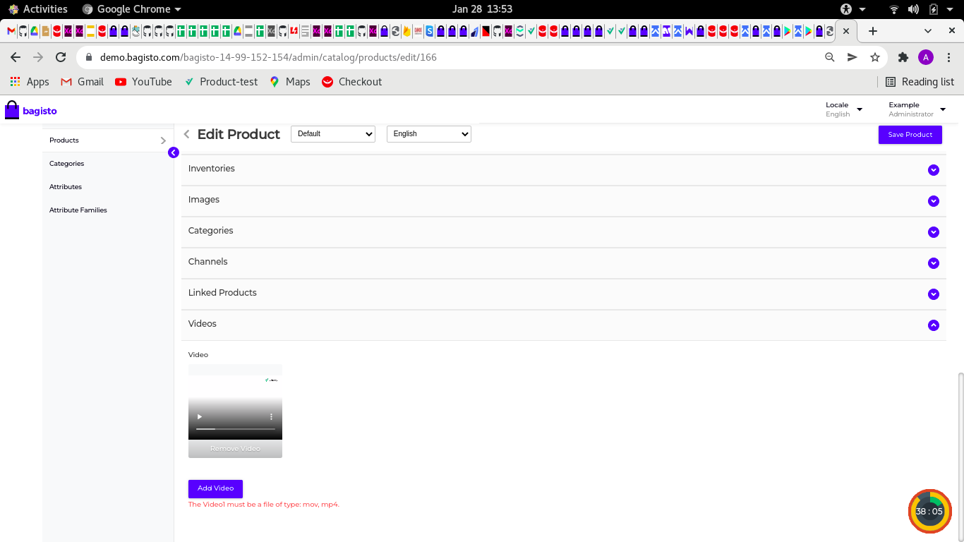 Wrong error messages when uploading video · Issue #5709 · bagisto/bagisto · GitHub