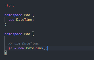 Duplicate symbol declarations for duplicates namespaces in single file ...