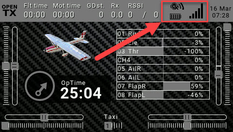 Battery, Volume and RSSI display with dark background in Flexi theme not visible · Issue #8375 ...