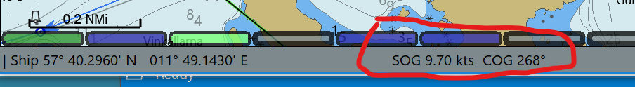 Status bar SOG/COG value is flickering after commit 02bb31b8 · Issue ...