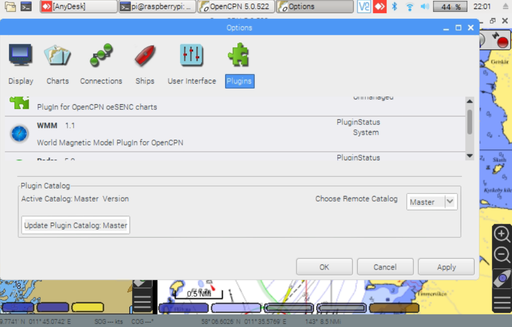 PM, UI: Plugins tab/page - sizer · Issue #1670 · OpenCPN/OpenCPN · GitHub