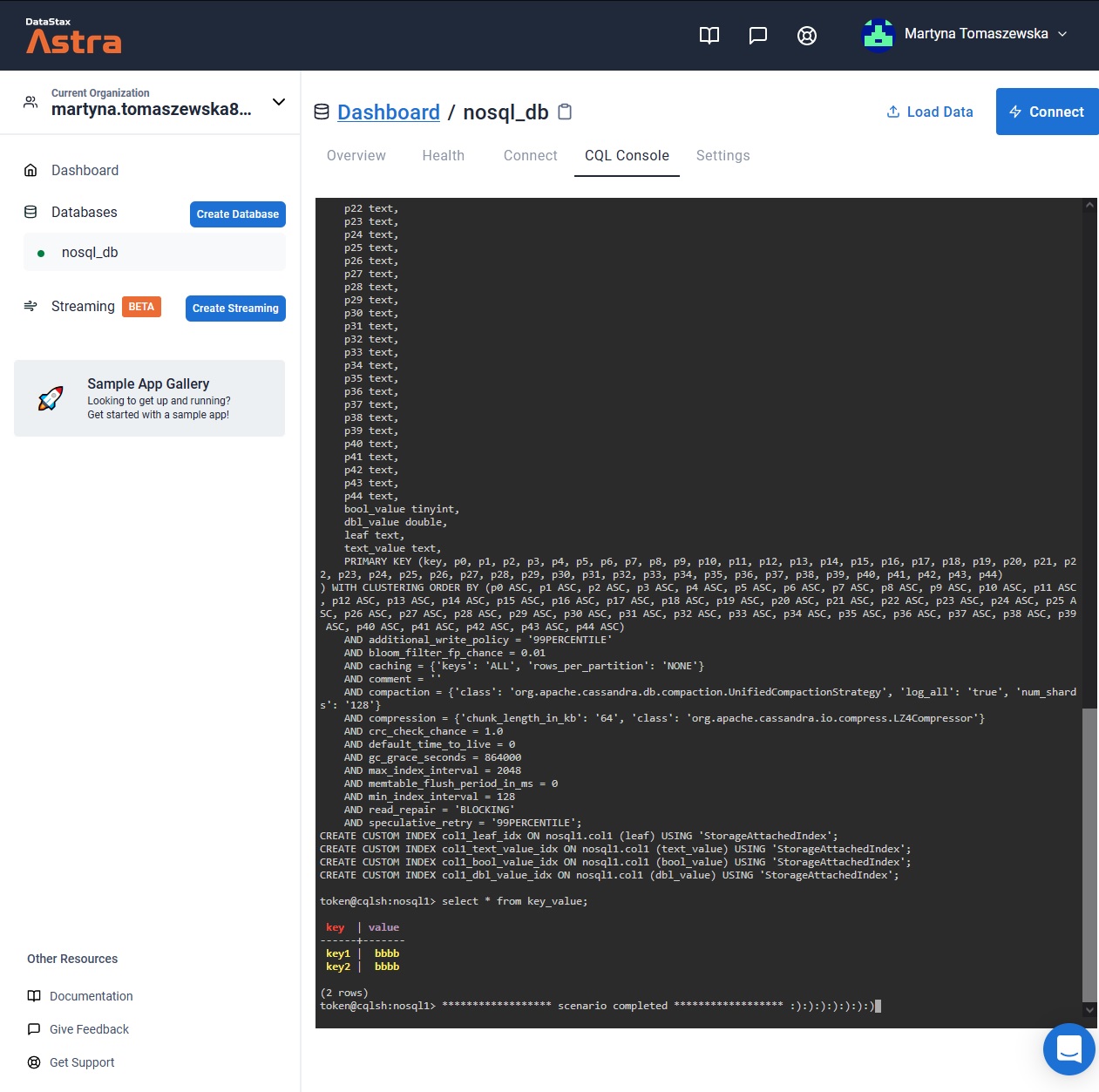 [HW] · Issue #276 · datastaxdevs/workshop-introduction-to-nosql · GitHub