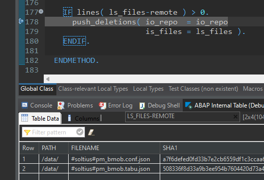 Tabu Data Json Objects Deleted In Background Push · Issue 6231 · Abapgit Abapgit · Github
