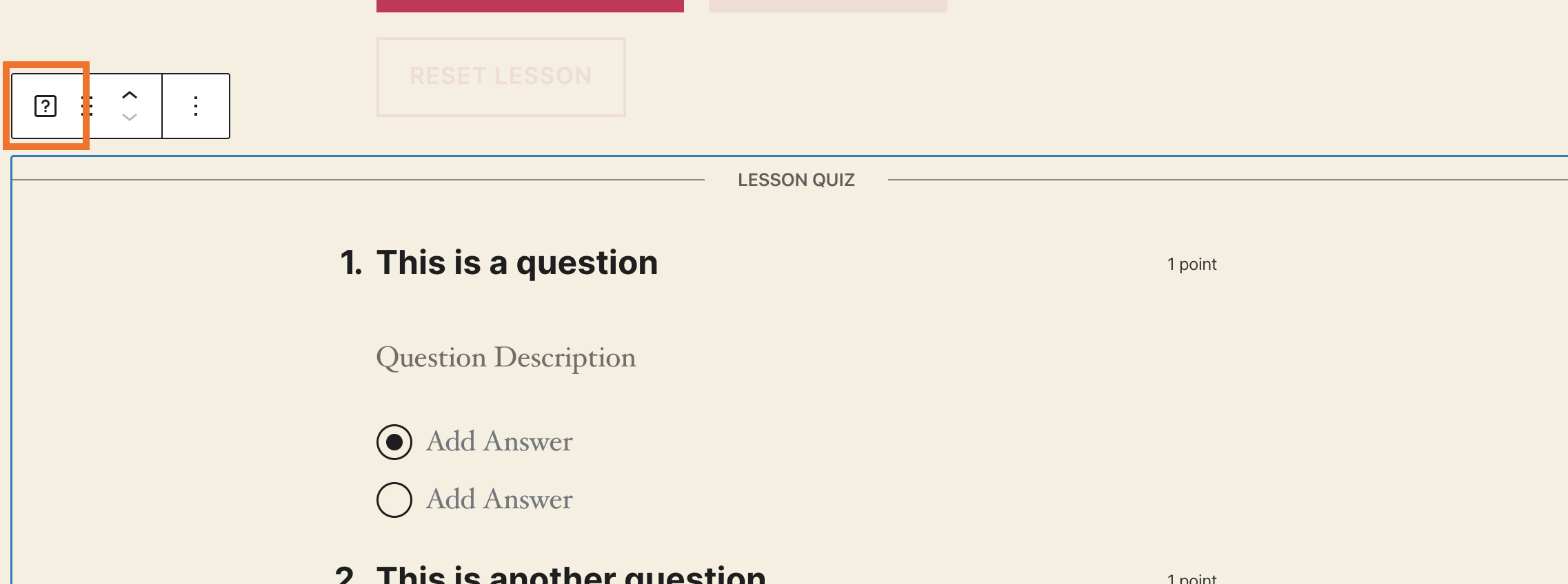 Update the quiz (parent) block icon · Issue #4016 · Automattic/sensei · GitHub
