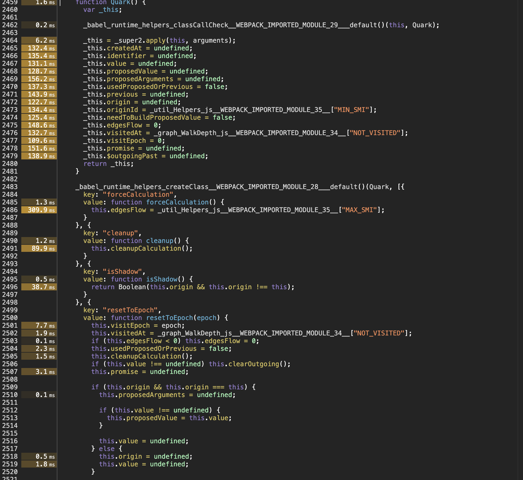 Loading big dataset to UMD application takes 4 times longer than to ES6 ...