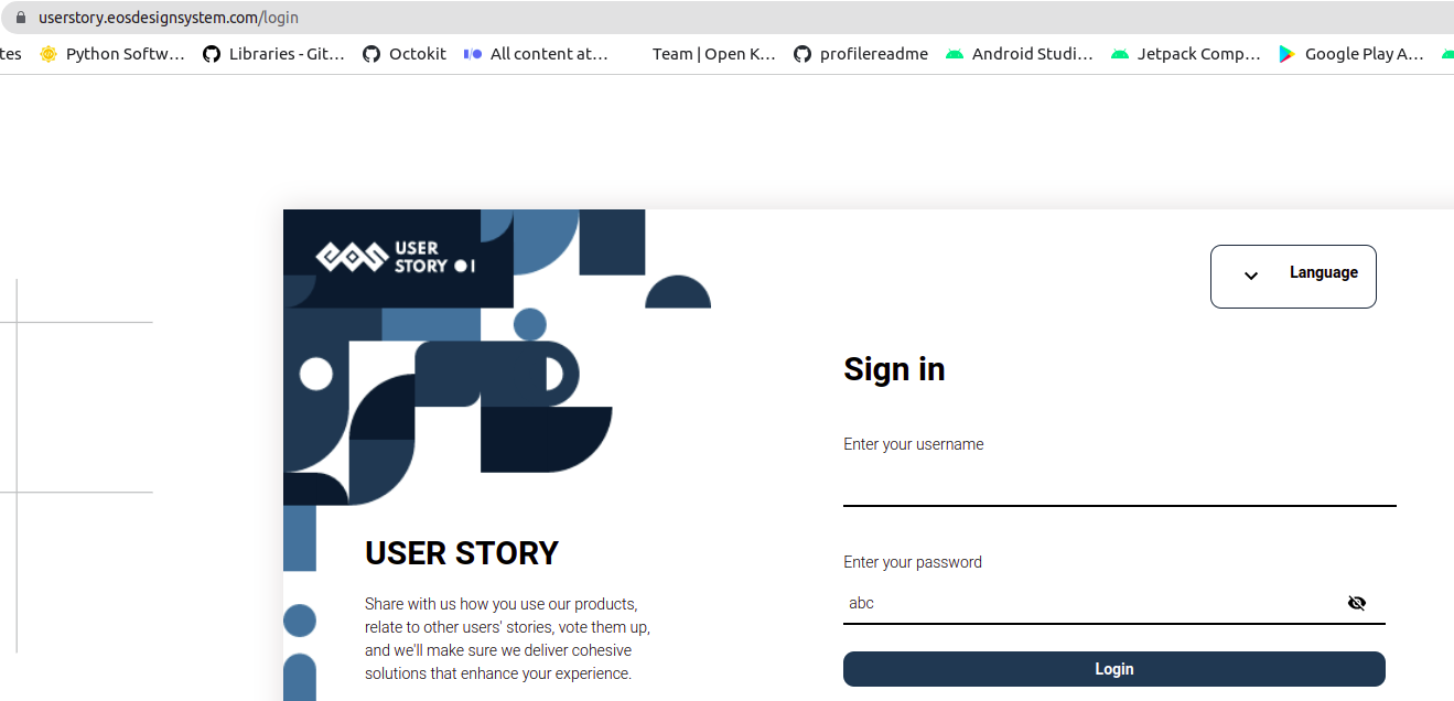 Login Page Password Visibilty Icon Works In Opposite Manner · Issue