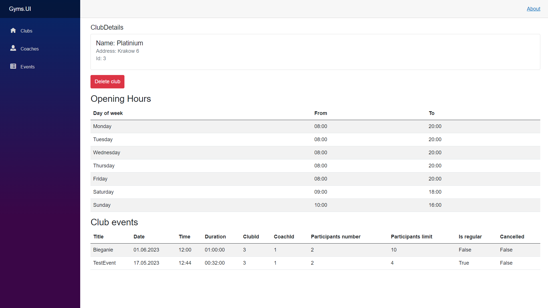 GitHub - Verduttio/Gyms-management-app: Full stack app offering management of your gyms