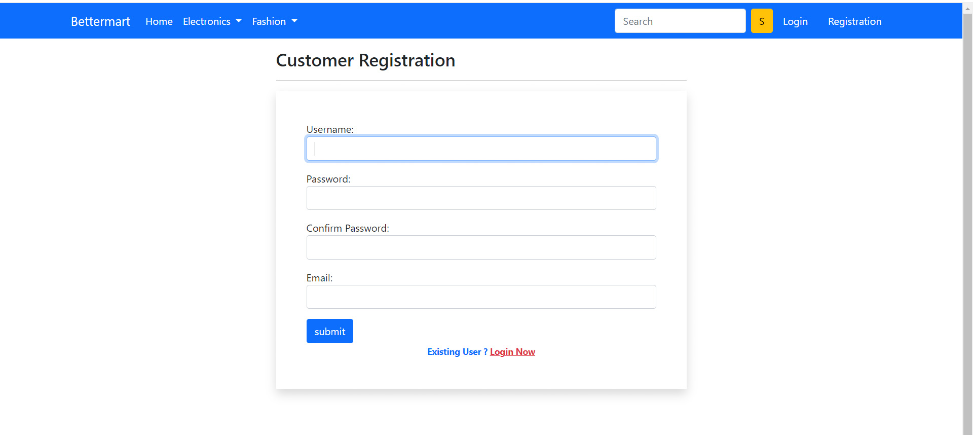 GitHub - ameyrajmane/Ecommerce-Website