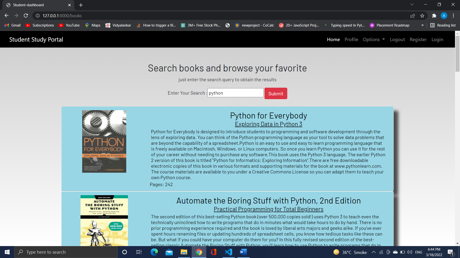 GitHub - ameyrajmane/Study-Portal