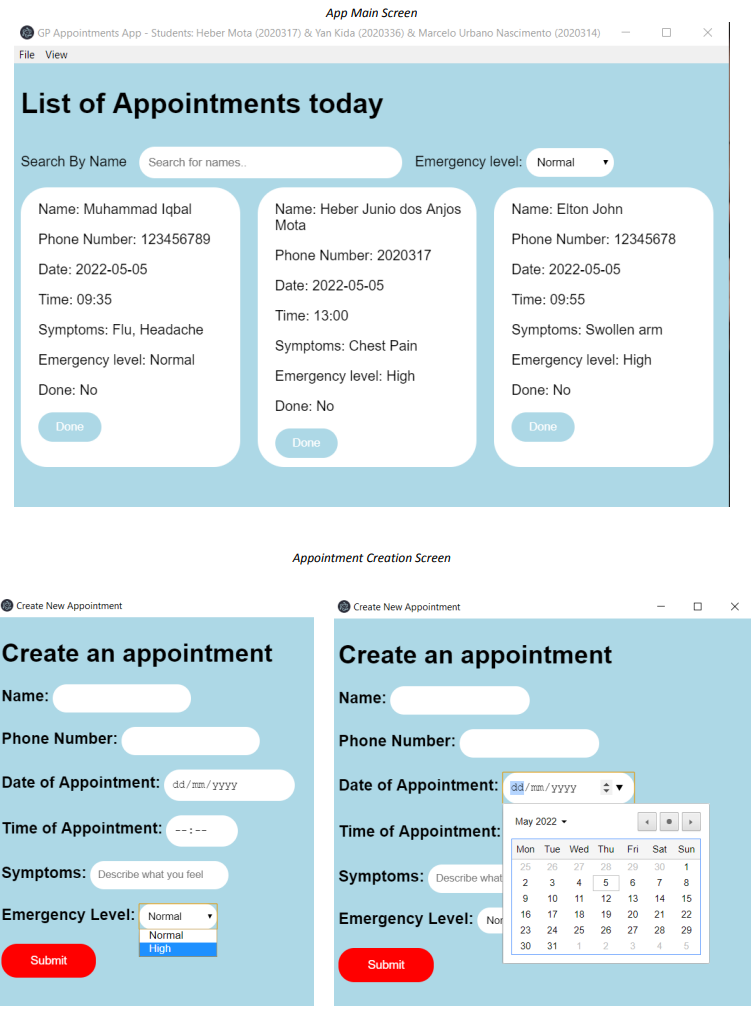 GitHub - heberjuunior/AppointmentScheduler: Project for Cross Platform ...
