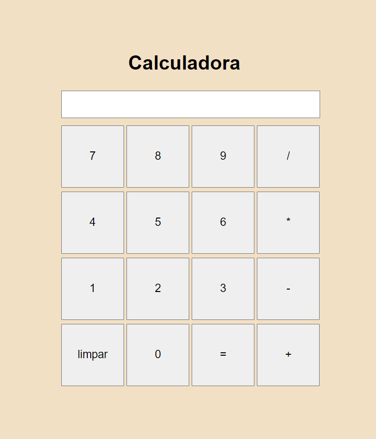 GitHub - ThaisAlvesSilva/Calculadora: Calculadora feita em Java Script