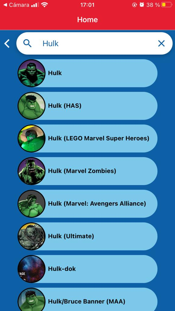 GitHub - francopizzi/MarvelApp