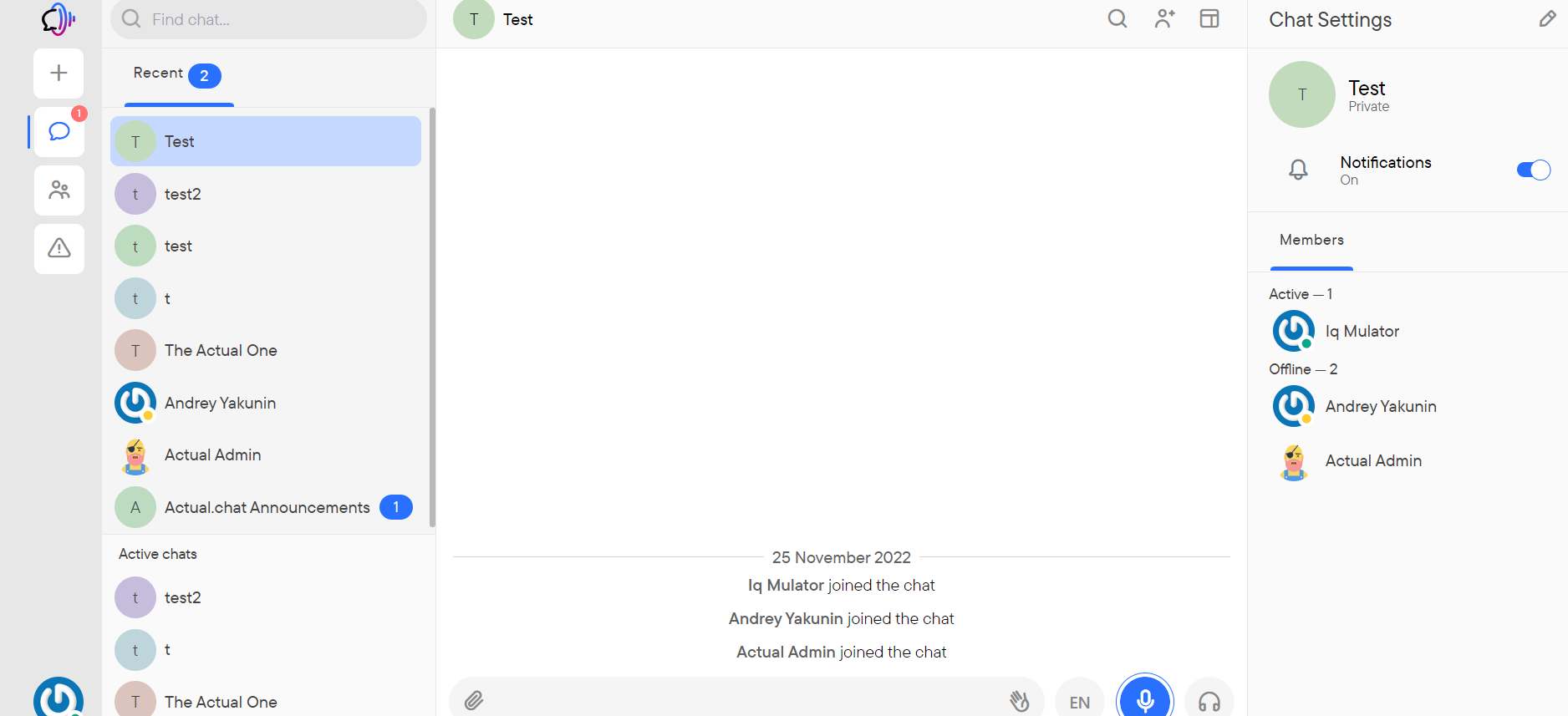 Update Left Panel Creation Modal New Group By Iqmulator · Pull Request 721 · Actual Chat